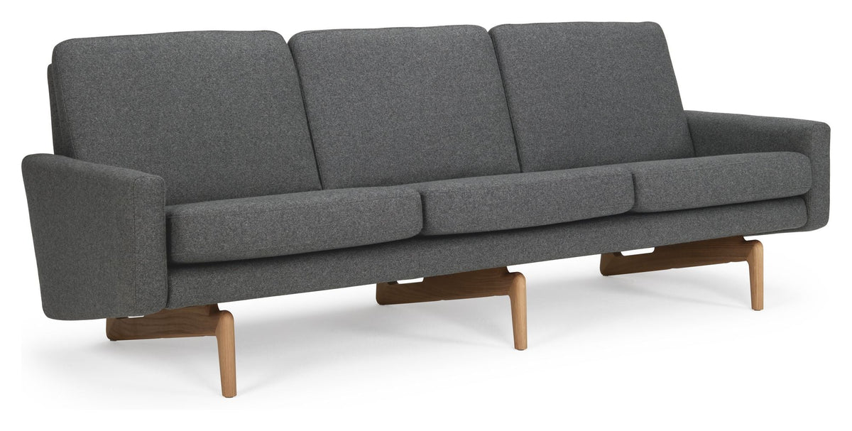 Egsmark 3-pers. Sofa, grå uld - UNOLIVING.COM – Botrendy