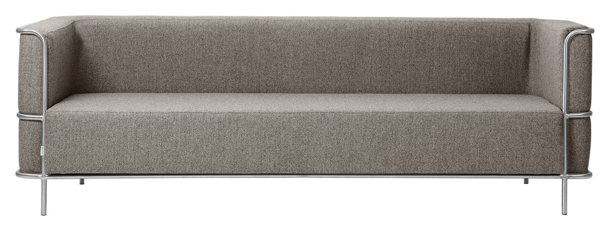 Modernist 3-pers. Sofa, Beige uld – Botrendy