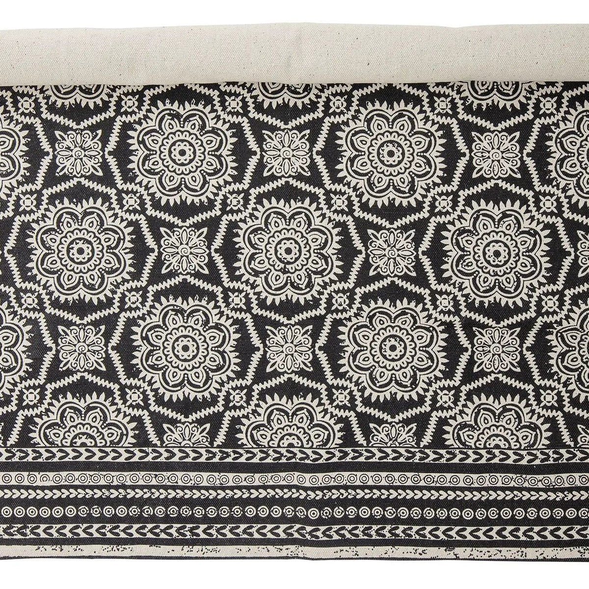 Bloomingville Aco Tæppe Sort, Bomuld - UNOLIVING.COM – Botrendy