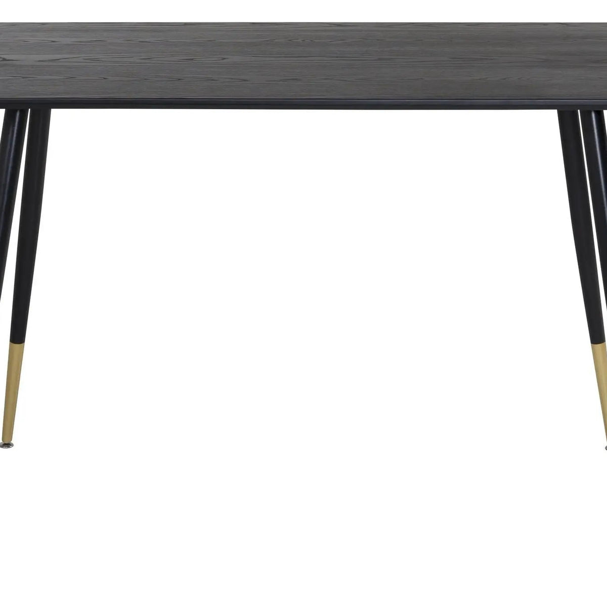 Dipp Spisebord, Sort finér m. messing, 120x85 - UNOLIVING – Botrendy