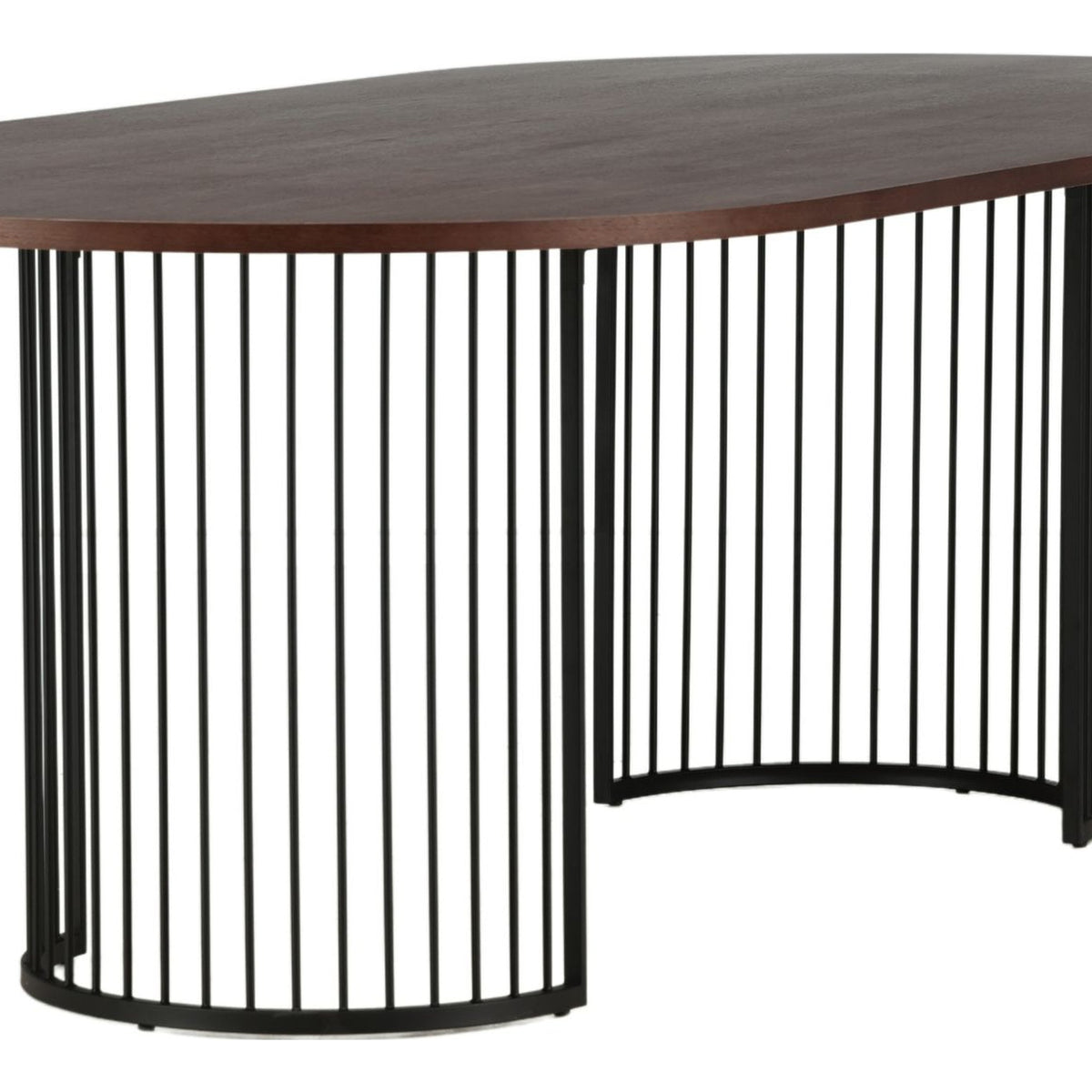 Hamneskär Spisebord, MDF, Valnød, 220x110 – Botrendy