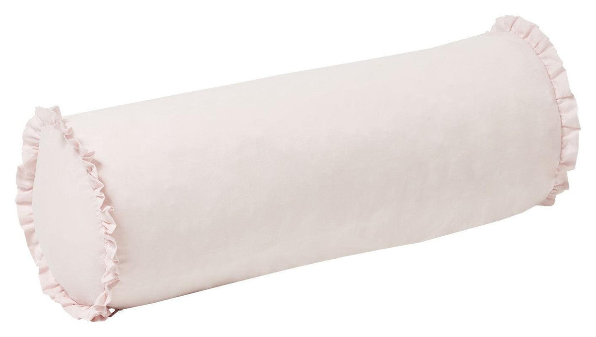 Hoppekids rund pude med flæser, rosa, Winter Wonderland - UNOLIVING ...