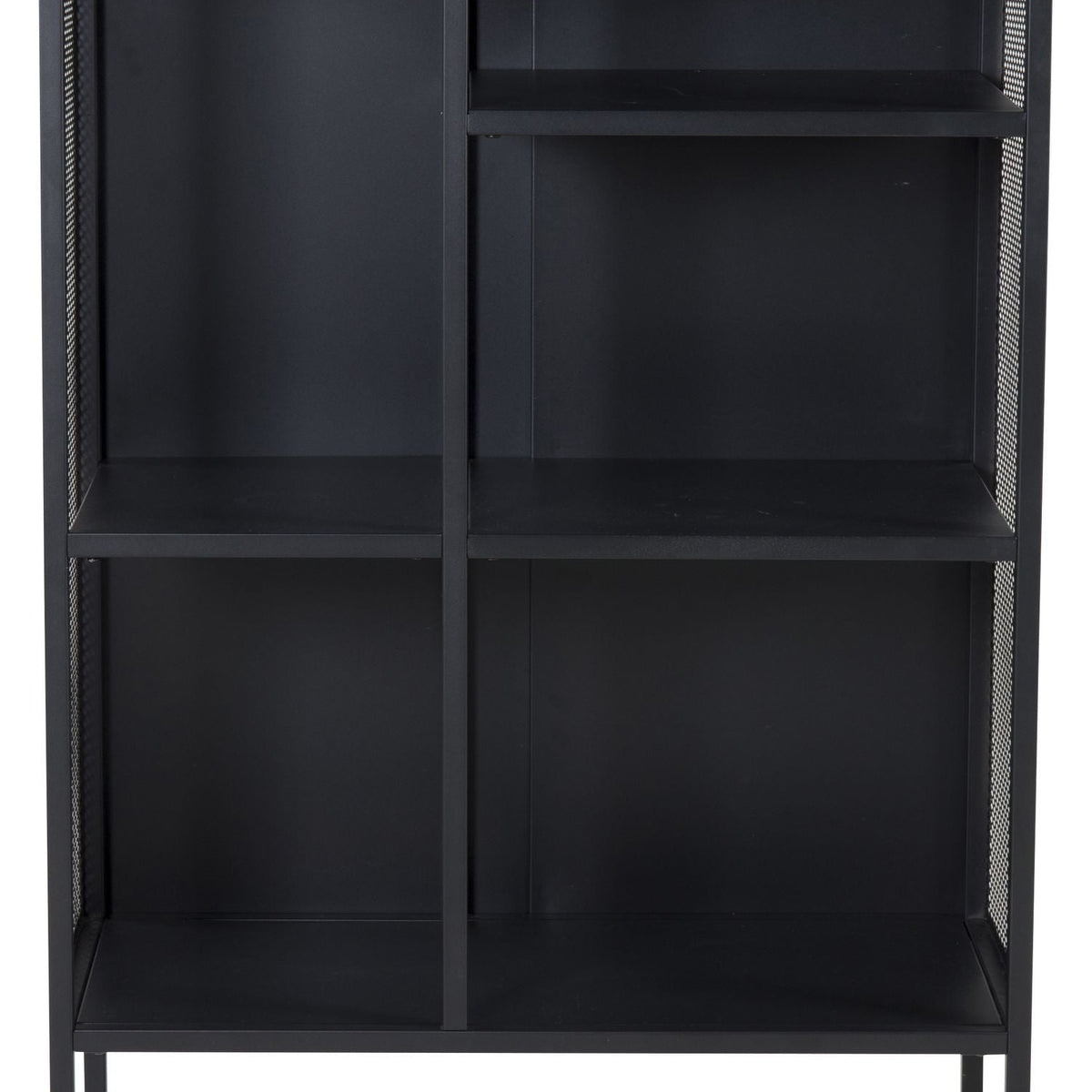 Misha Metal Reol, Sort stål mesh - UNOLIVING – Botrendy