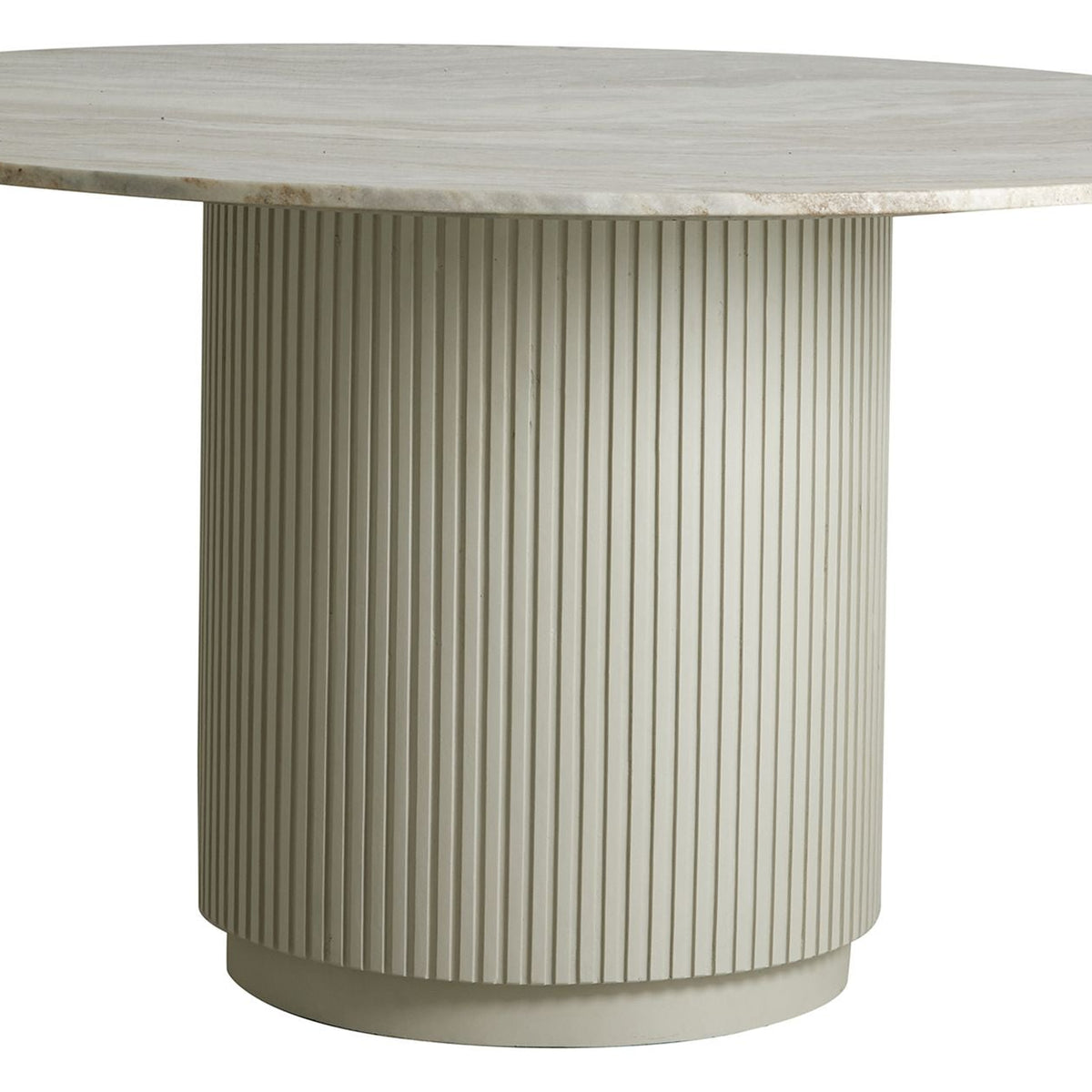 Nordal ERIE Spisebord - Hvid Marmor top, Ø140 - UNOLIVING.COM – Botrendy