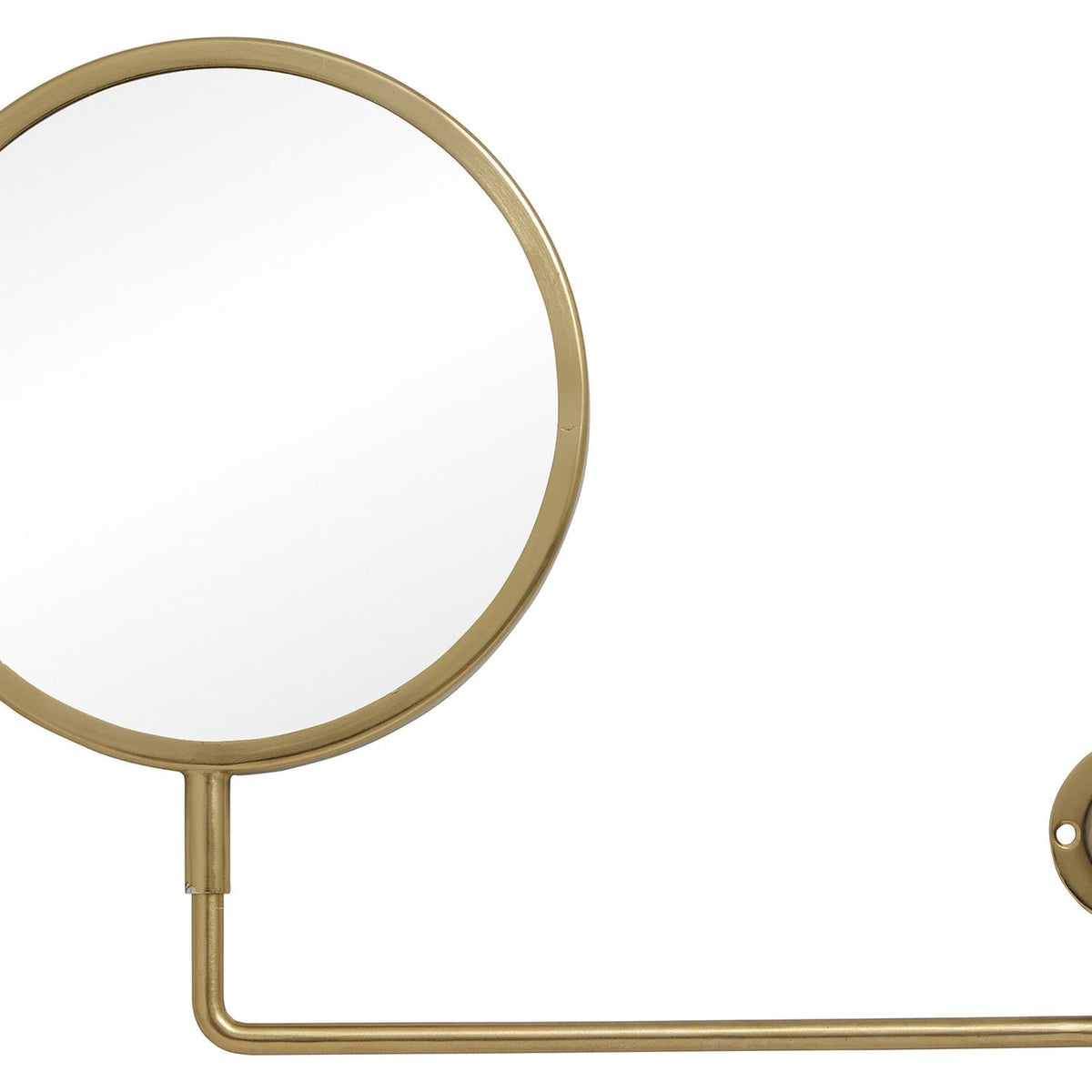 Nordal TESIA Spejl - Gylden ramme - UNOLIVING.COM – Botrendy