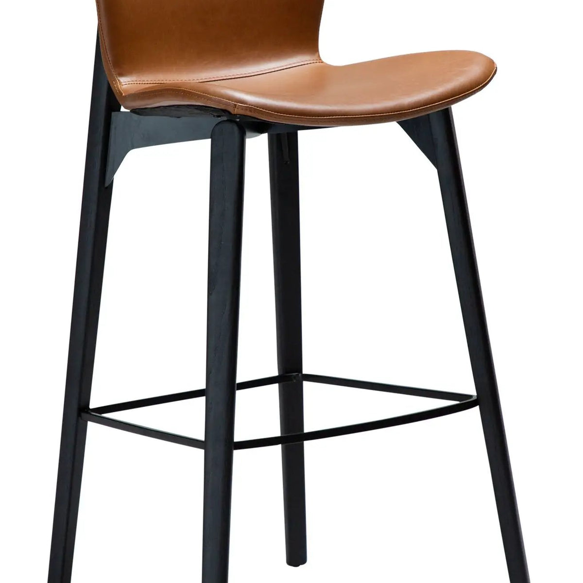 PARAGON Barstol - Lysebrun art. Læder – Botrendy