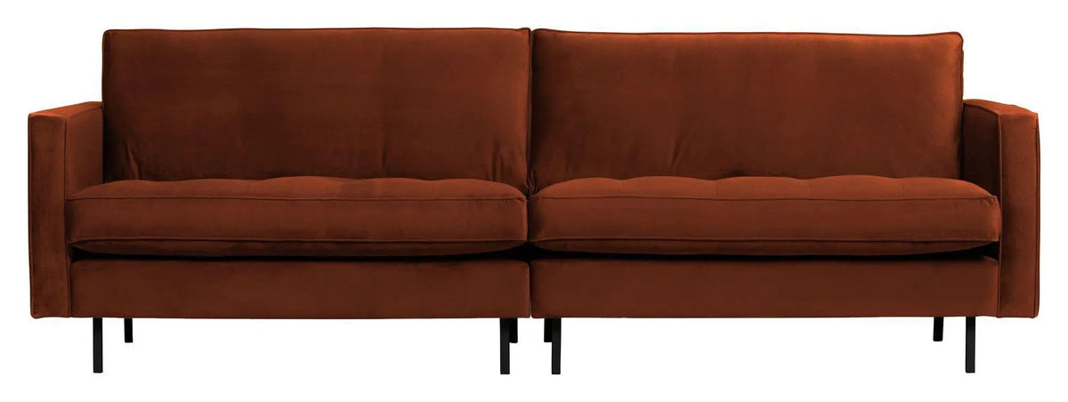 Rodeo Classic 3-pers. Sofa, Rust Velour - UNOLIVING – Botrendy