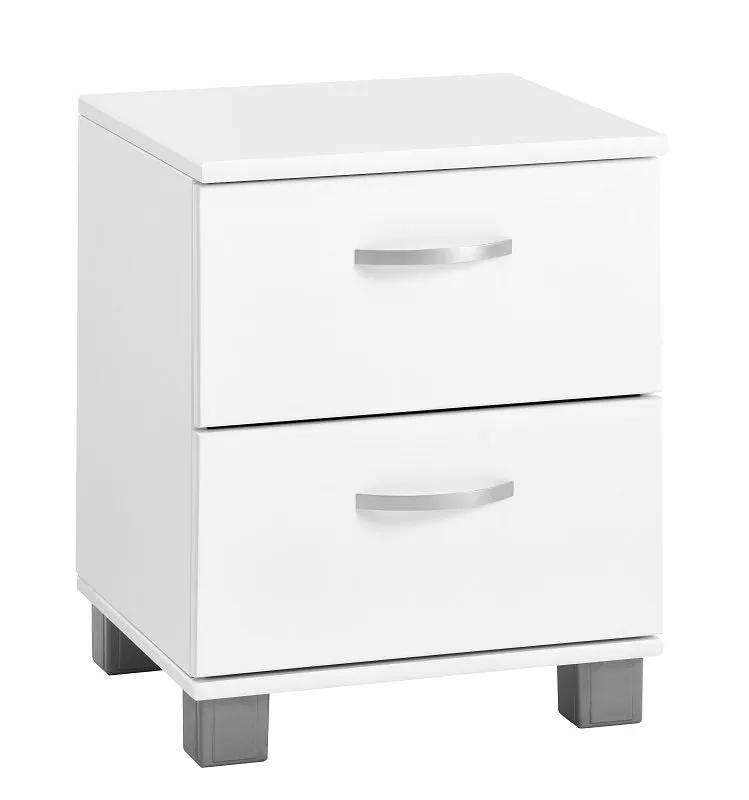 THUKA Nordic Kommode m/2 skuffer - Hvid - UNOLIVING – Botrendy
